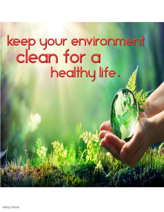 environment Template | PosterMyWall