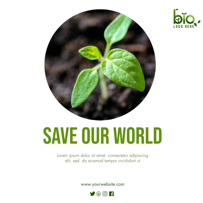 Environment Template | PosterMyWall