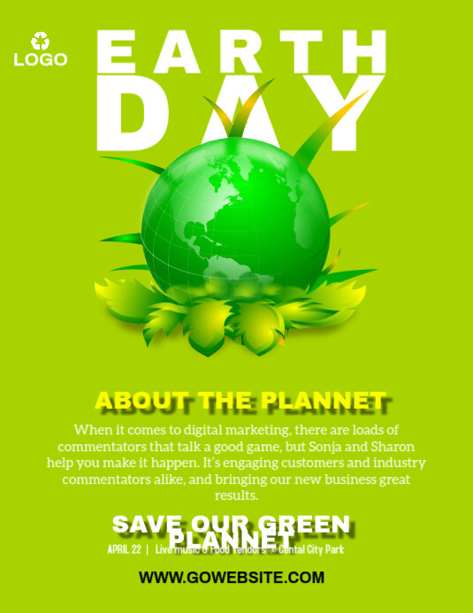 Environment flyer Template | PosterMyWall