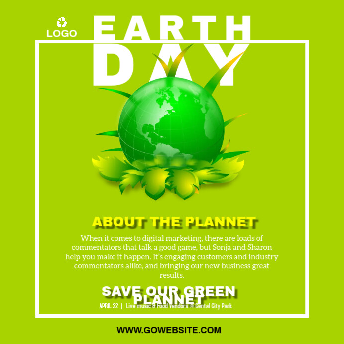 Environment Instagram post Template | PosterMyWall