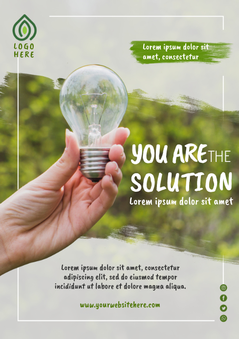 Environment Flyer Template | PosterMyWall