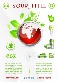 Environmental Campaign Poster Template | PosterMyWall