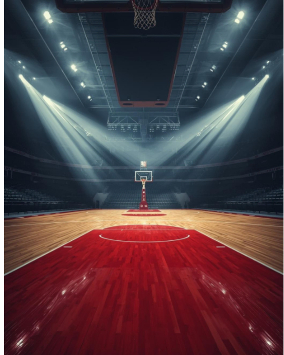 Plantilla de Epic Basketball Arena Under Spotlights | PosterMyWall