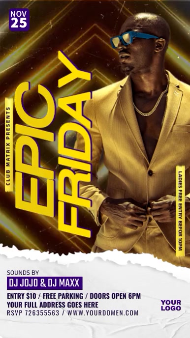 Copy of Epic Friday | PosterMyWall