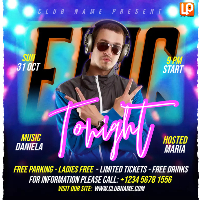 Epic Party Ads Template | PosterMyWall