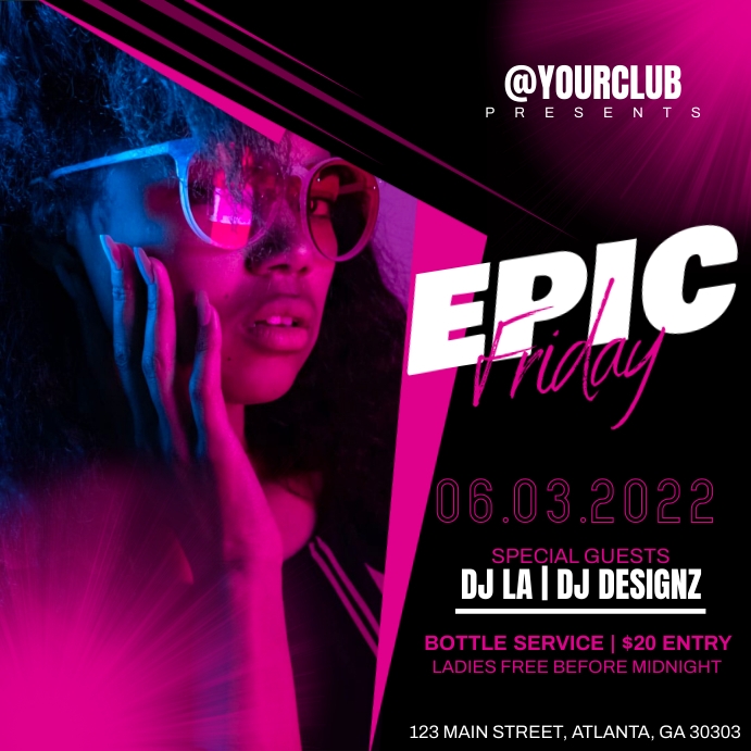 EPIC PARTY FLYER TEMPLATE | PosterMyWall