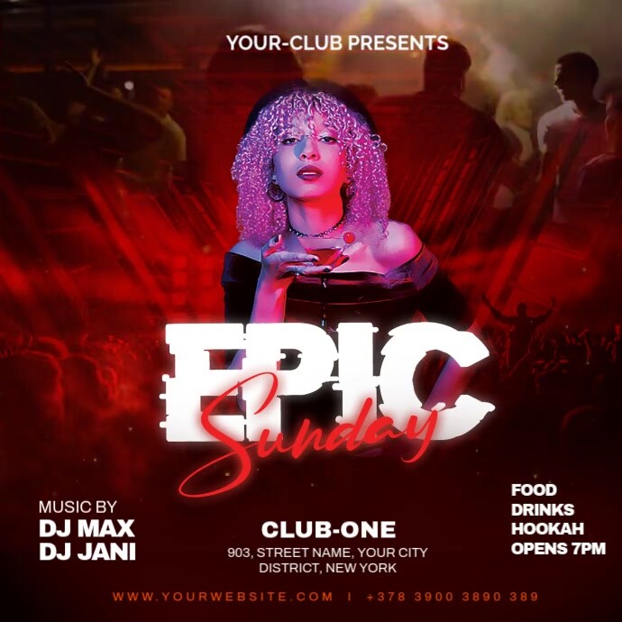 epic sunday Template | PosterMyWall