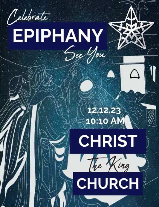 EPIPHANY 4 Template | PosterMyWall