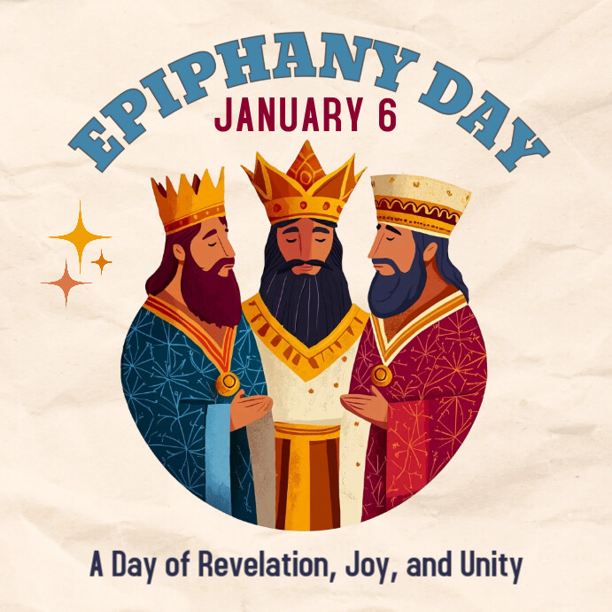 Epiphany Day Celebration Instagram Post Template | PosterMyWall