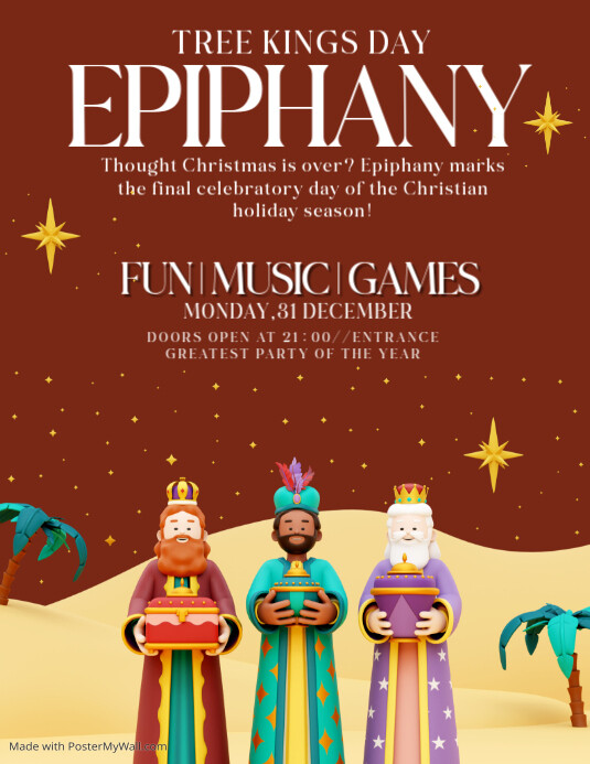 EPIPHANY DAY Template | PosterMyWall