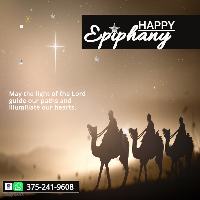 Epiphany Day Template | PosterMyWall