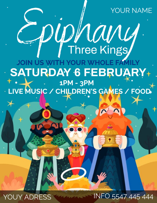 Epiphany Template | PosterMyWall