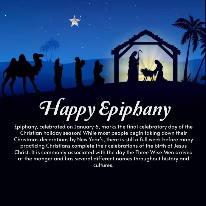 epiphany Template | PosterMyWall