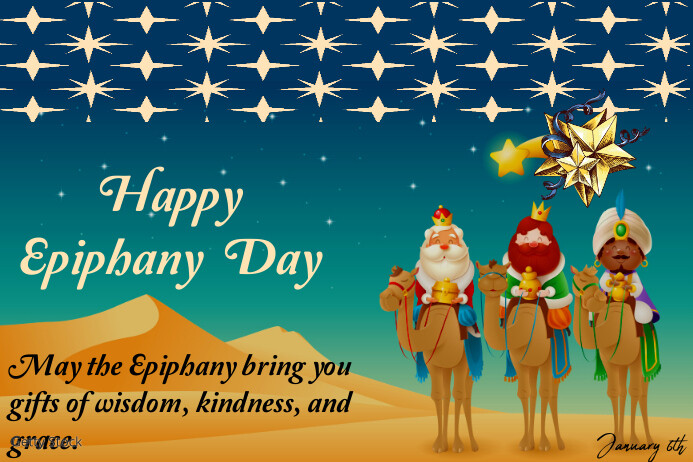 Epiphany Template | PosterMyWall