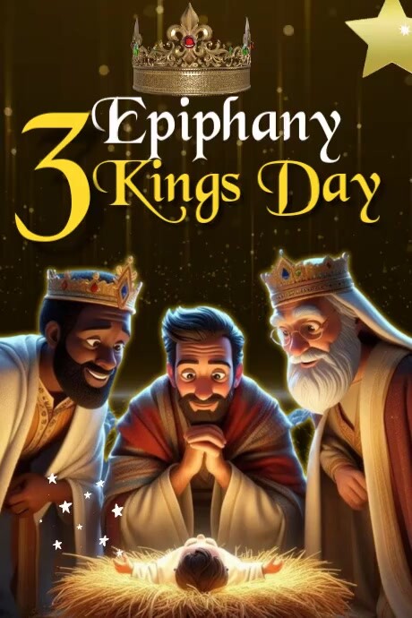 Copy of Epiphany Kings Day Video | PosterMyWall