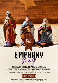 Epiphany Party Template | PosterMyWall