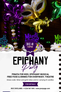 Epiphany Party Template | PosterMyWall