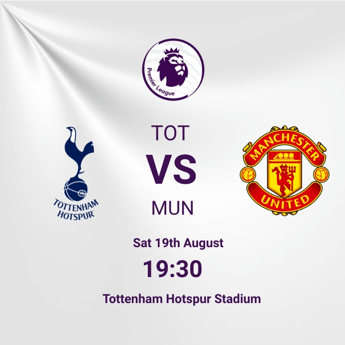 EPL Template | PosterMyWall