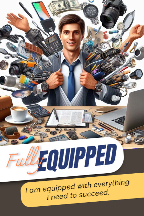 Copy of Equipped Fully | PosterMyWall