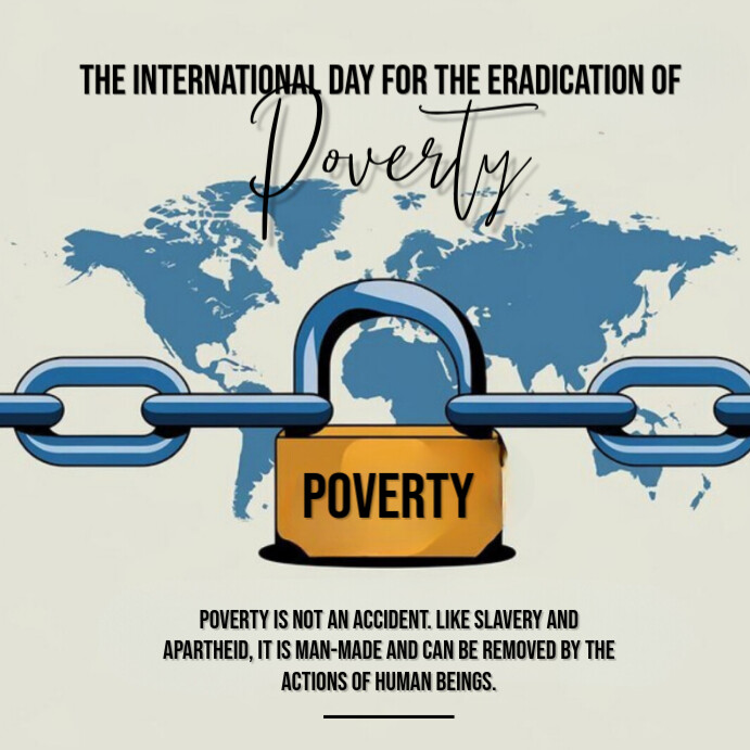 Copy of Eradication Of Poverty Day Instagram Post | PosterMyWall