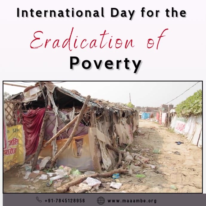 Eradication of Poverty Template | PosterMyWall
