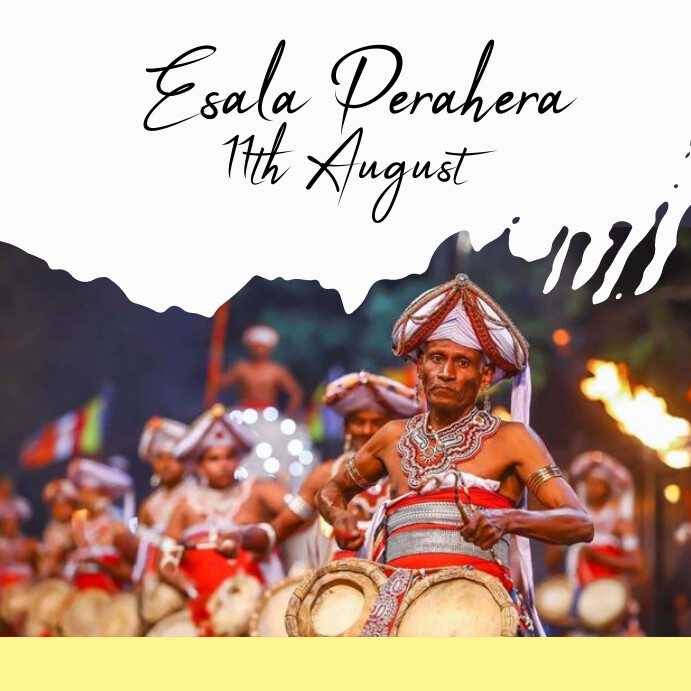 Esala Perahera Template | PosterMyWall