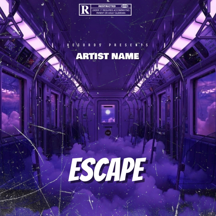 Copy of Escape - Cover art design - Djallel GFX | PosterMyWall
