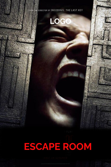 ESCAPE ROOM Template | PosterMyWall