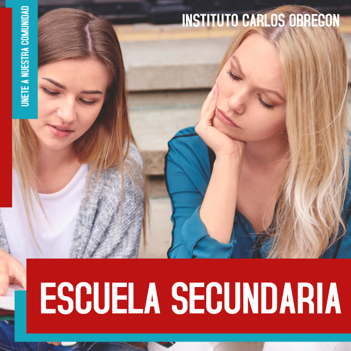 Copy of escuela secuandaria school | PosterMyWall