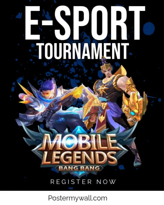 Esports Tournament Poster Instagram Portrait Template | PosterMyWall