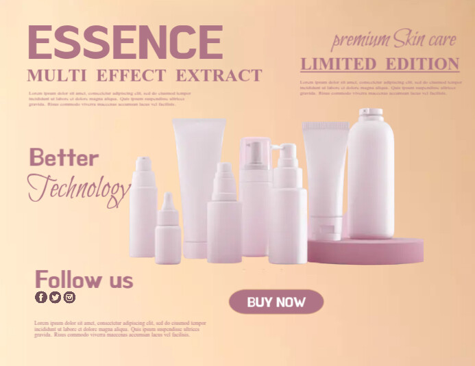 Essence Ads Template | PosterMyWall