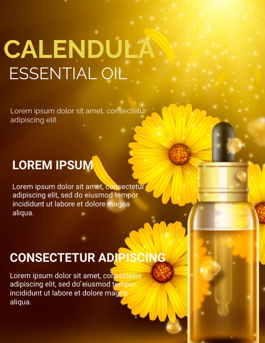 ESSENTIAL OILS FLAYER TEMPLATE | PosterMyWall