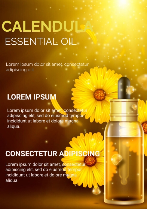 ESSENTIAL OILS TEMPLATE | PosterMyWall