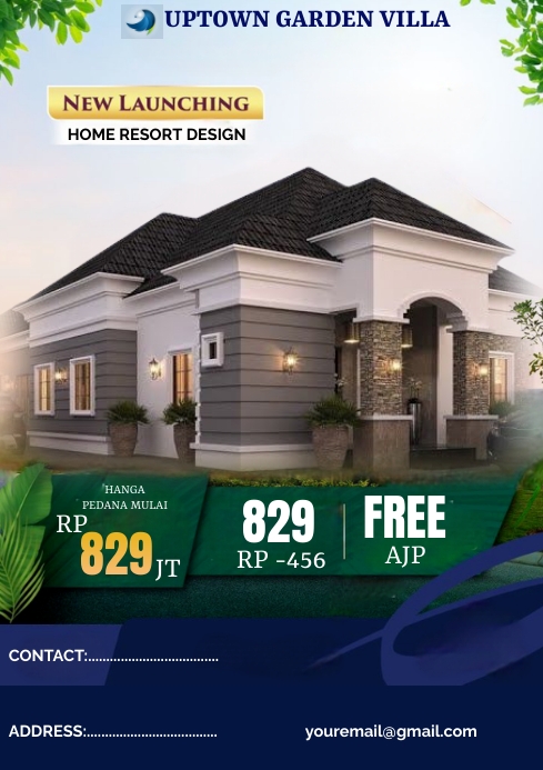 Estate flyers Template | PosterMyWall