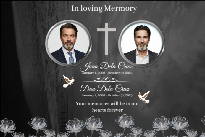 Modèle Eternally Yours | PosterMyWall