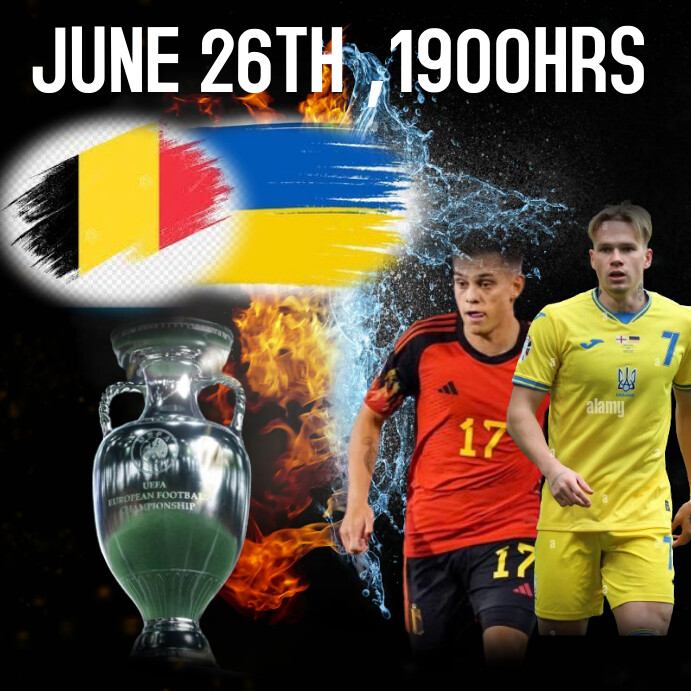 Euro 2024 Instagram Post Template | PosterMyWall