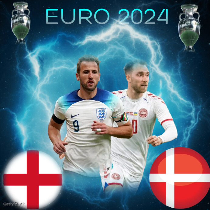 Euro 2024 Instagram Post Templat | PosterMyWall