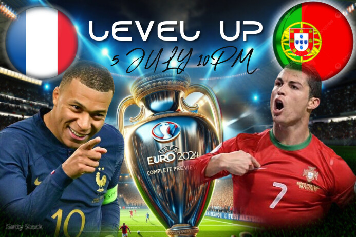 Plantilla de Euro 2024 Poster | PosterMyWall