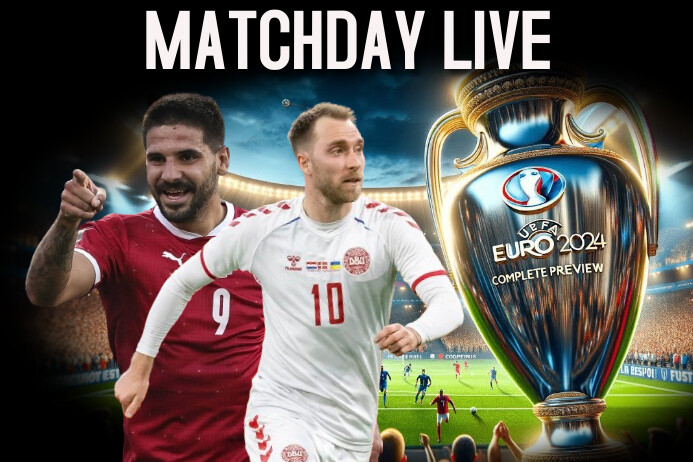 Euro 2024 Poster Templat | PosterMyWall