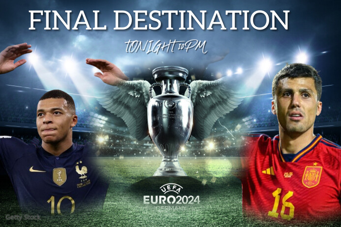 Euro 2024 Poster Templat | PosterMyWall