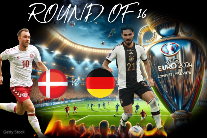 Euro 2024 Poster Templat | PosterMyWall