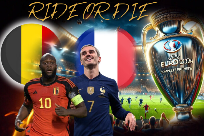 Plantilla de Euro 2024 Poster | PosterMyWall