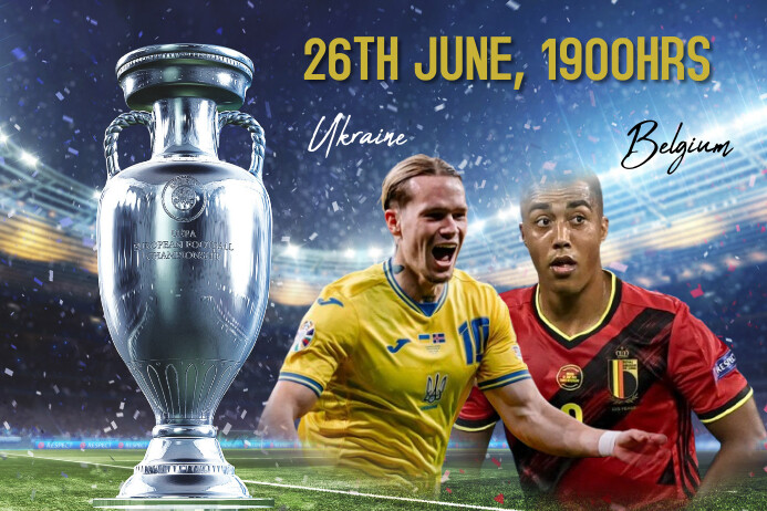 Euro 2024 Poster Template | PosterMyWall