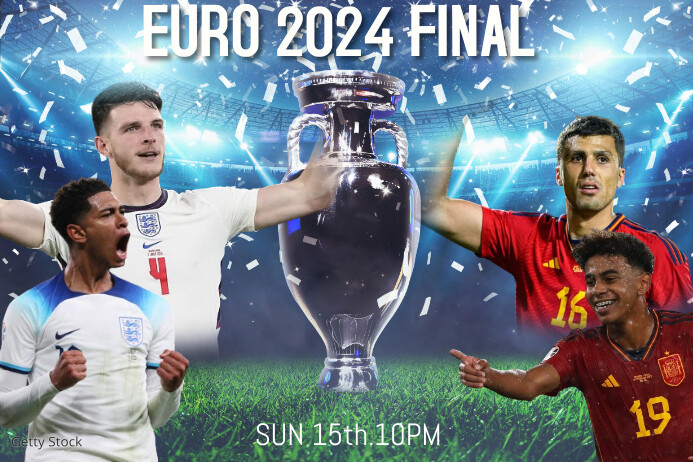 Euro 2024 Poster Template | PosterMyWall