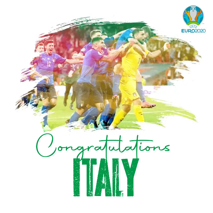 Euro Cup Winner Post Template | PosterMyWall