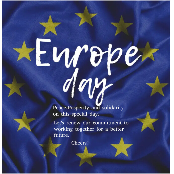 Copy of Europe Day Celebration | PosterMyWall
