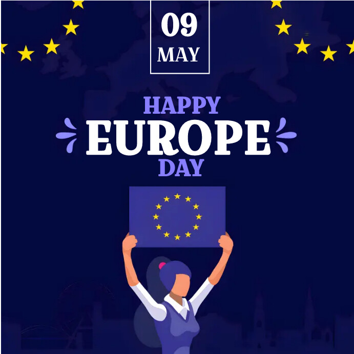 Europe Day Template | PosterMyWall