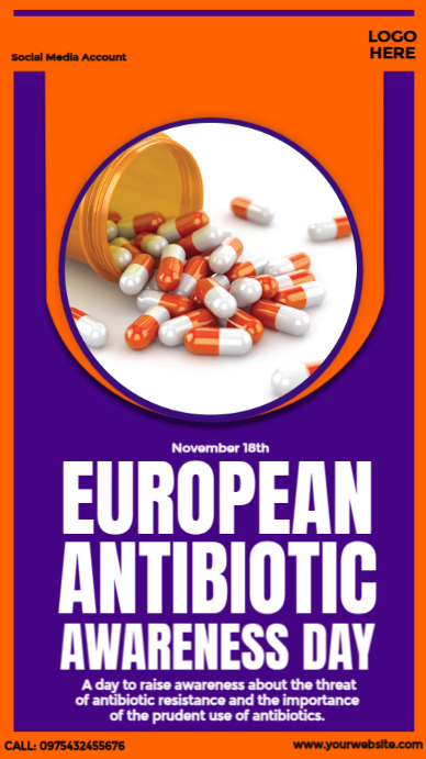 European Antibiotic Awareness Day Design Template | PosterMyWall
