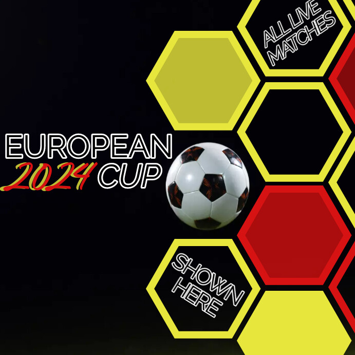 European Cup 2024 Template | PosterMyWall
