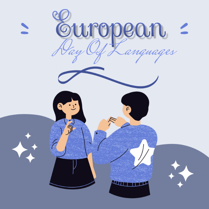 Plantilla de European Languages Day | PosterMyWall